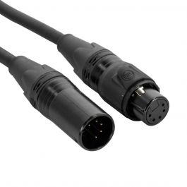DMX 5pin IP65 7,0m STR