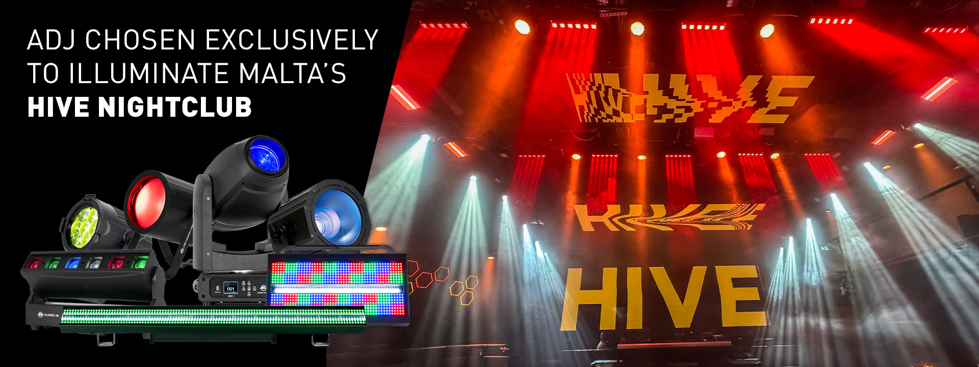 ADJ Lighting Europe – Stage Lighting & Audio Equipment